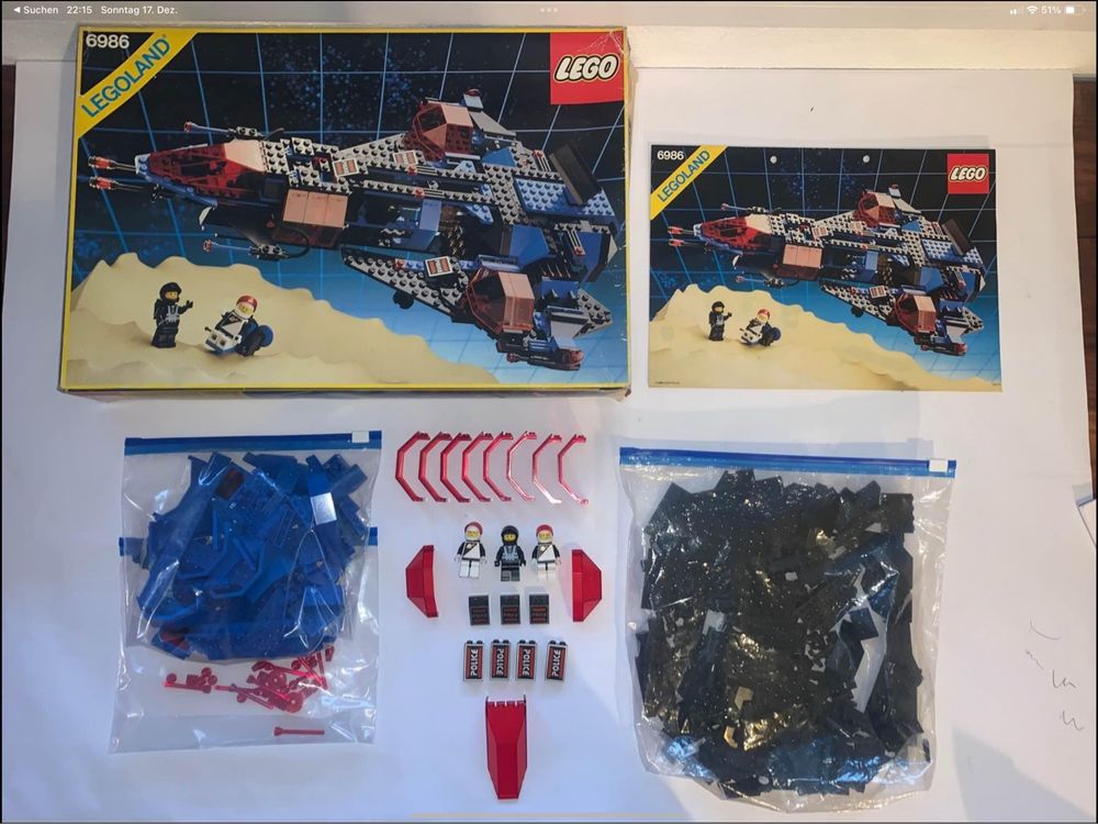 LEGO 6986 Mission Commander Space Police (Gebraucht) in Oberurnen für ...