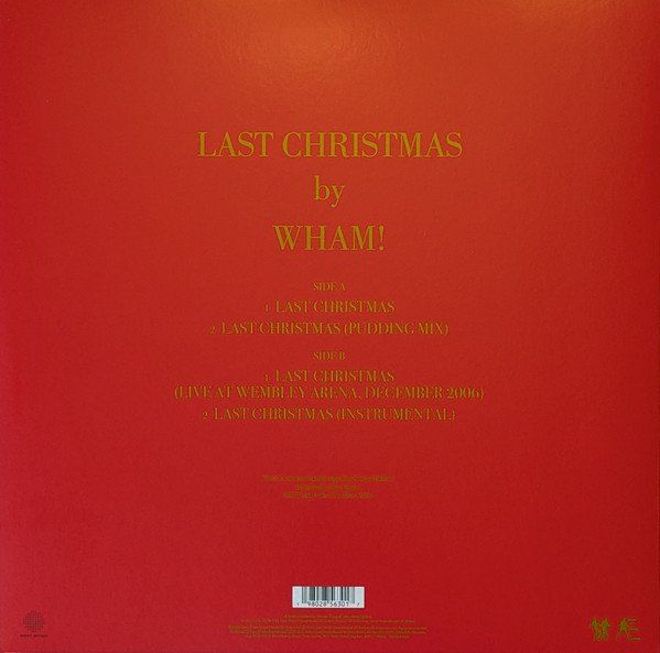 Wham!, Last Christmas - 12" Zoetrope Picture Disc EU 2024 (Neu und ...