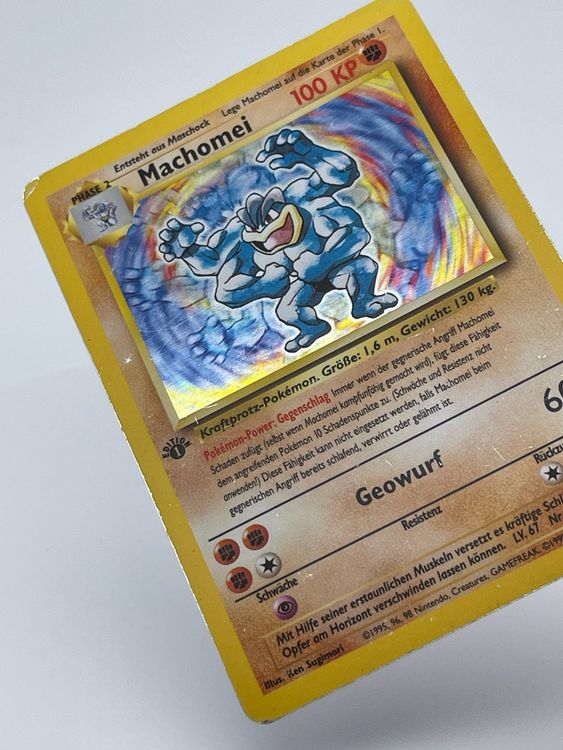 Machomei 8/102 Holo Rare Pokémon Base Set 1.Edition | Kaufen auf Ricardo