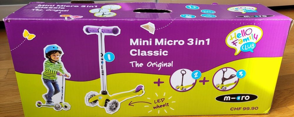 Micro Mini Scooter 3 in 1 | Kaufen auf Ricardo