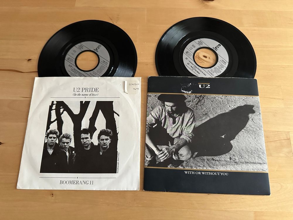 U2 tolle rare Singles Sammlung Top Hit Kult 80's BONO (Gebraucht) in ...