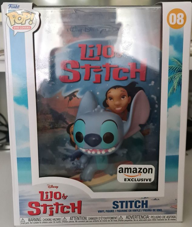 Funko Pop ! Disney VHS Covers Lilo & Stitch 08 Amazon Exclus | Kaufen ...