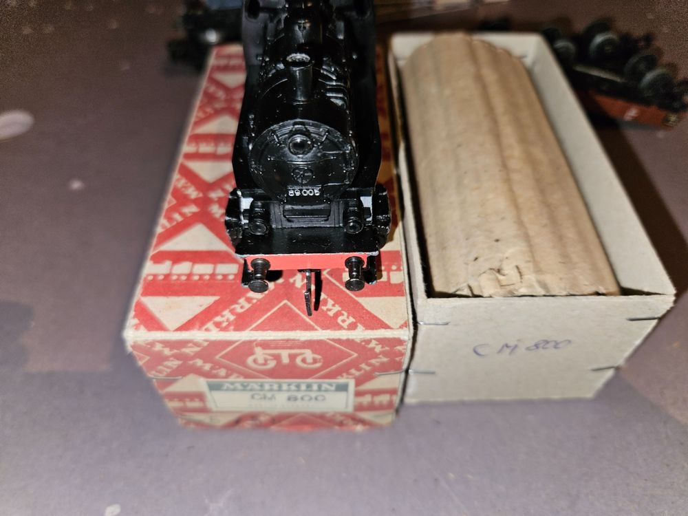 1 Märklin CM 800mit Wagen 308 und 4611 im OVP sehr gut (Gebraucht) in ...