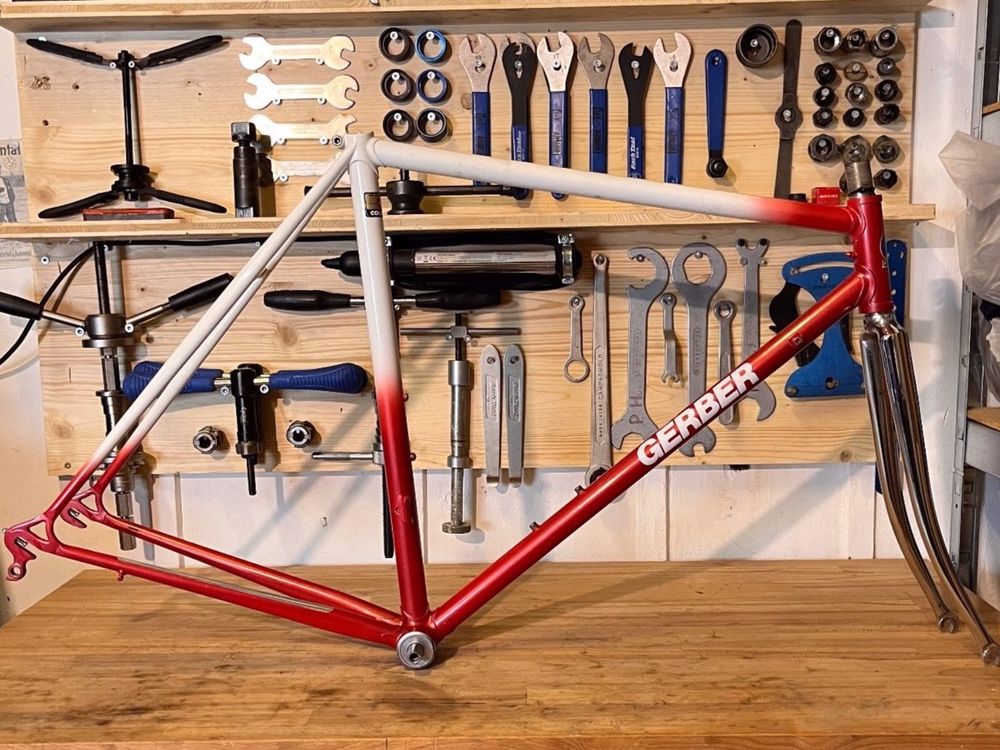 Gerber Vintage Rennvelo Rahmen 52cm Columbus Campagnolo S/M | Kaufen ...