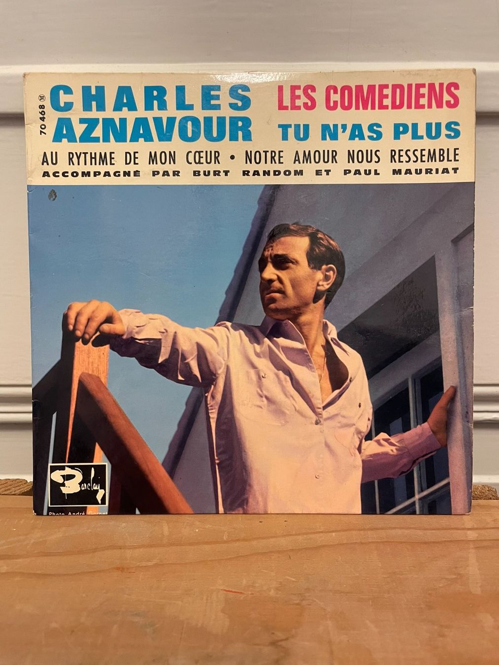 EP Charles Aznavour Les Comédiens / Tu N'as Plus 1962 VG (Gebraucht) in ...
