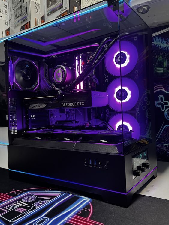 Gaming pc 5070 Ti + 7800X3D 1 tb pcie4 32 ram (Neu und originalverpackt ...