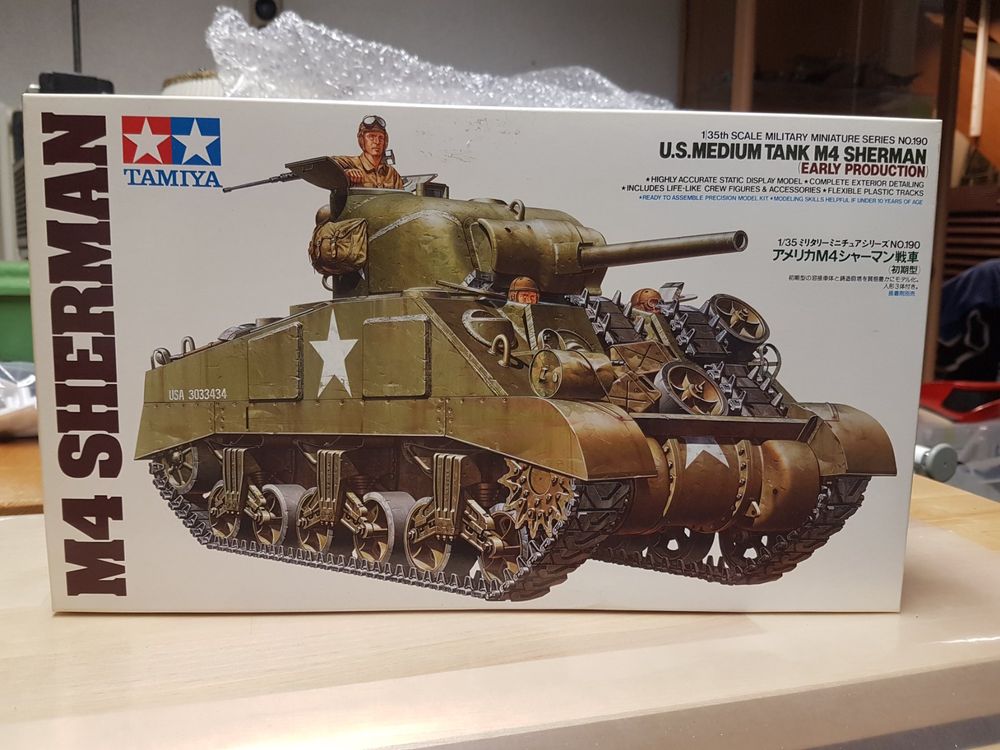 M4 Sherman Panzer, 1/35, Tamiya 35190 | Kaufen auf Ricardo