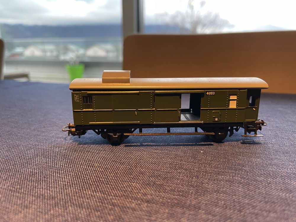 Märklin Gepäckwagen grün 4003 (Gebraucht) in Reichenburg für CHF 5 ...