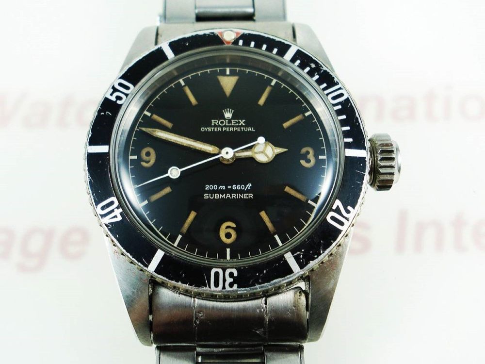 Rolex Submariner 5510 Big Crown 3-6-9 1958 | Kaufen auf Ricardo