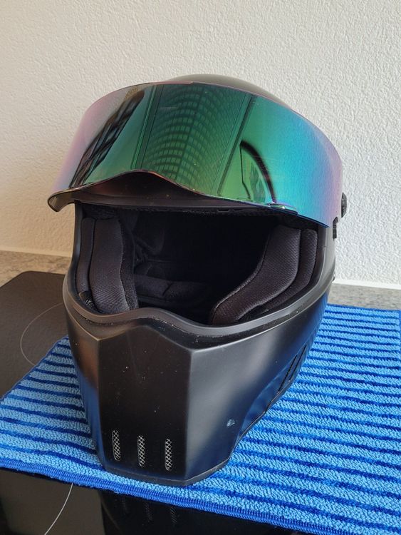 Ab 1.- Franken Bandit "Alien II" Motorrad Helm | Kaufen auf Ricardo