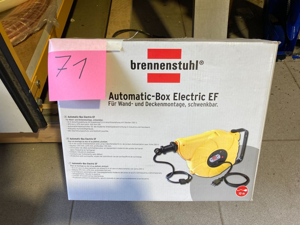 Das Konkursamt Oberwallis verwerte: Automatic-Box Electric (Neu (gemäss ...
