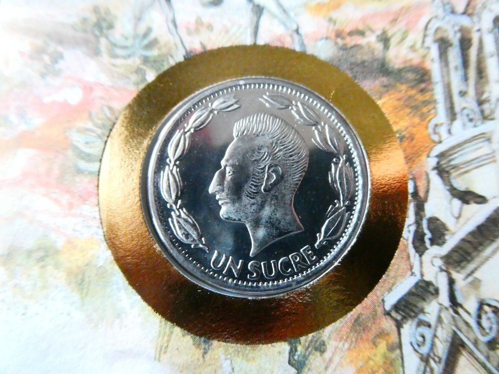 Ecuador 1985, 1 Sucre - unzirkuliert Münzbrief (Neu (gemäss Beschreibung)) in Hinterforst für ...