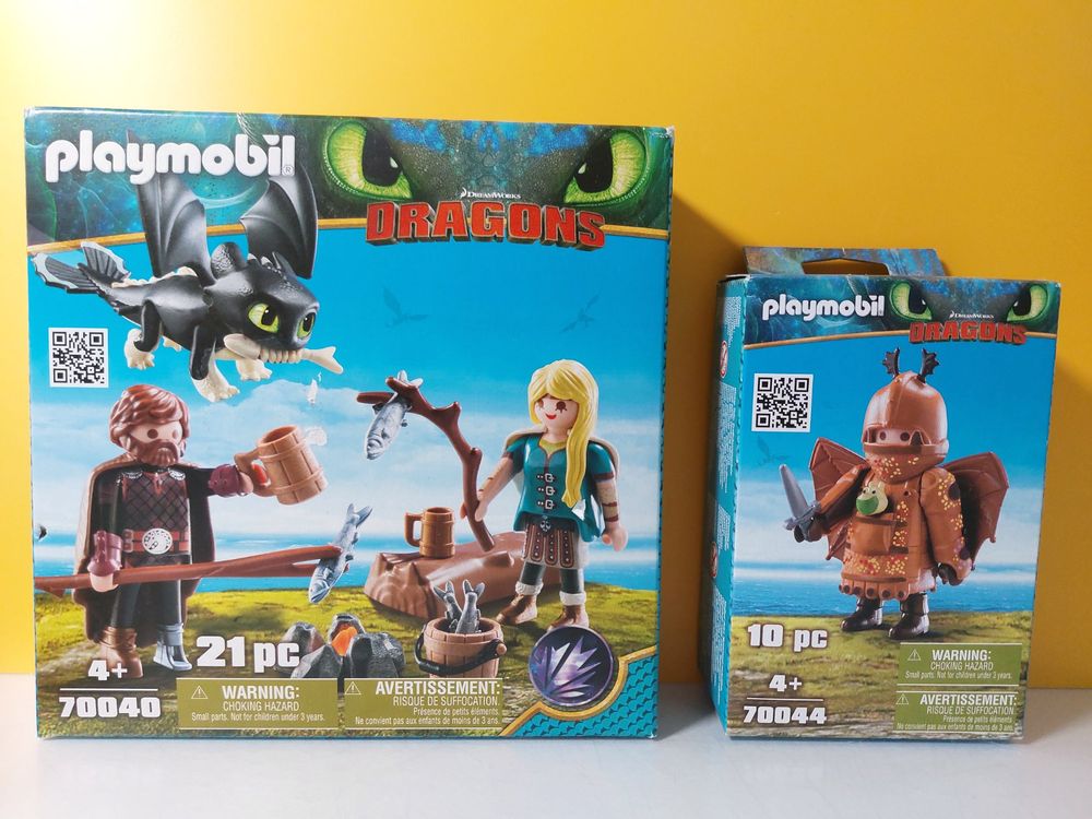 PLAYMOBIL Dragons 70040 + 70044 NEU (Neu und originalverpackt) in St.Gallen für CHF 25 – mit ...