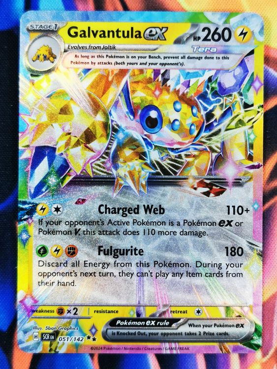 Pokemon Galvantula ex 051/142 Stellar Crown EN | Kaufen auf Ricardo