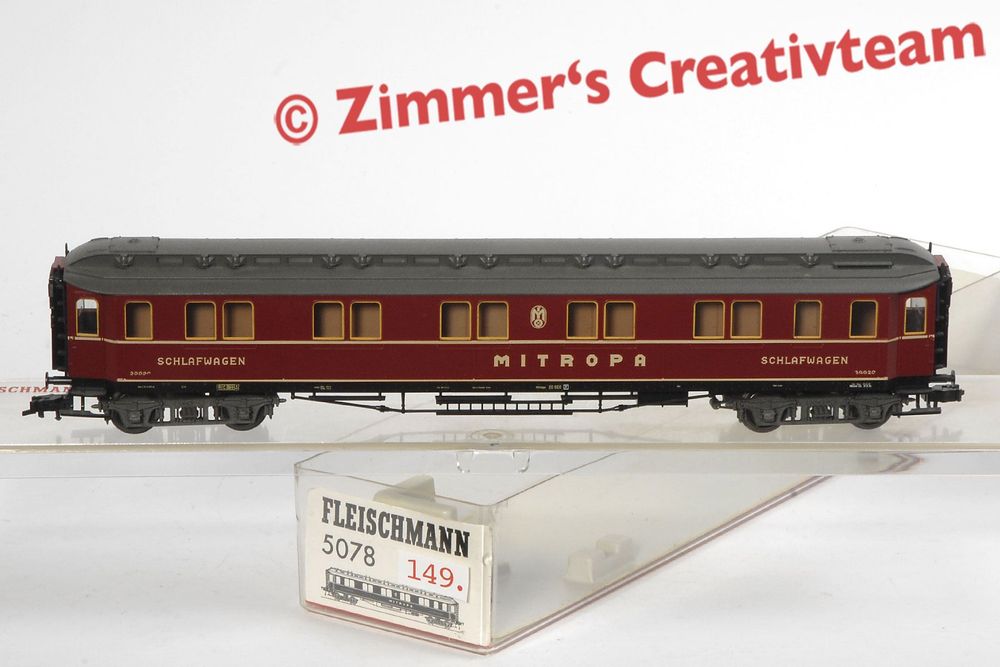 Fleischmann Mitropa Schlafwagen, H0, GS, (Neu (gemäss Beschreibung)) in ...