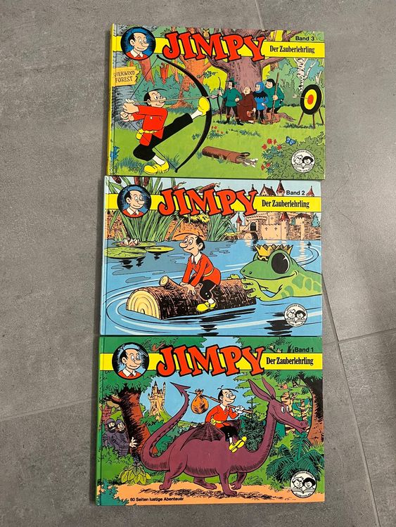 3 Bücher Jimpy der Zauberlehrling (Gebraucht) in Schleitheim für CHF 5 ...