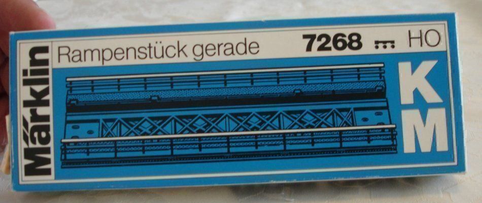Märklin H0, 7268 / 2 Rampenstücke gerade | Kaufen auf Ricardo