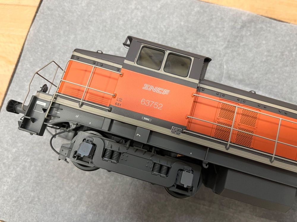 Neue Spur 0 SNCF Diesellok von Modelbex, DCC Sounddecoder | Kaufen auf ...