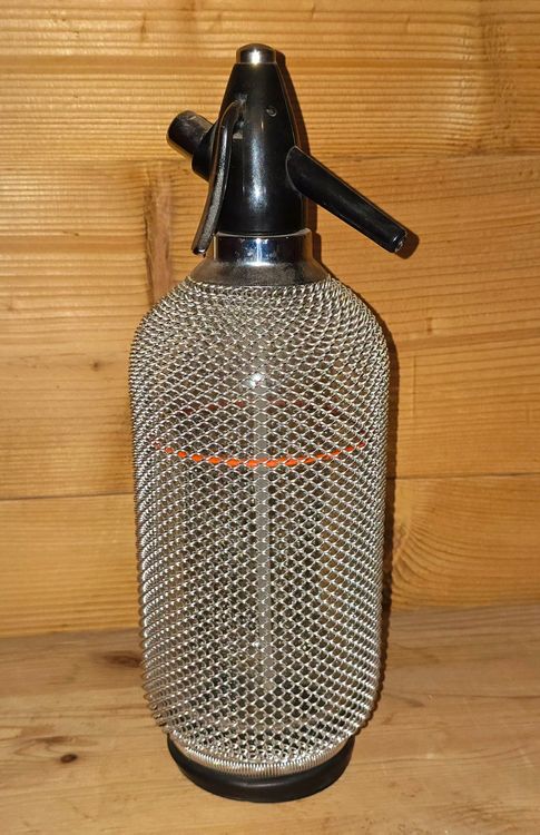 Soda Siphon Flasche Vintage Bar Draht Alkohol Schnapps | Kaufen auf Ricardo