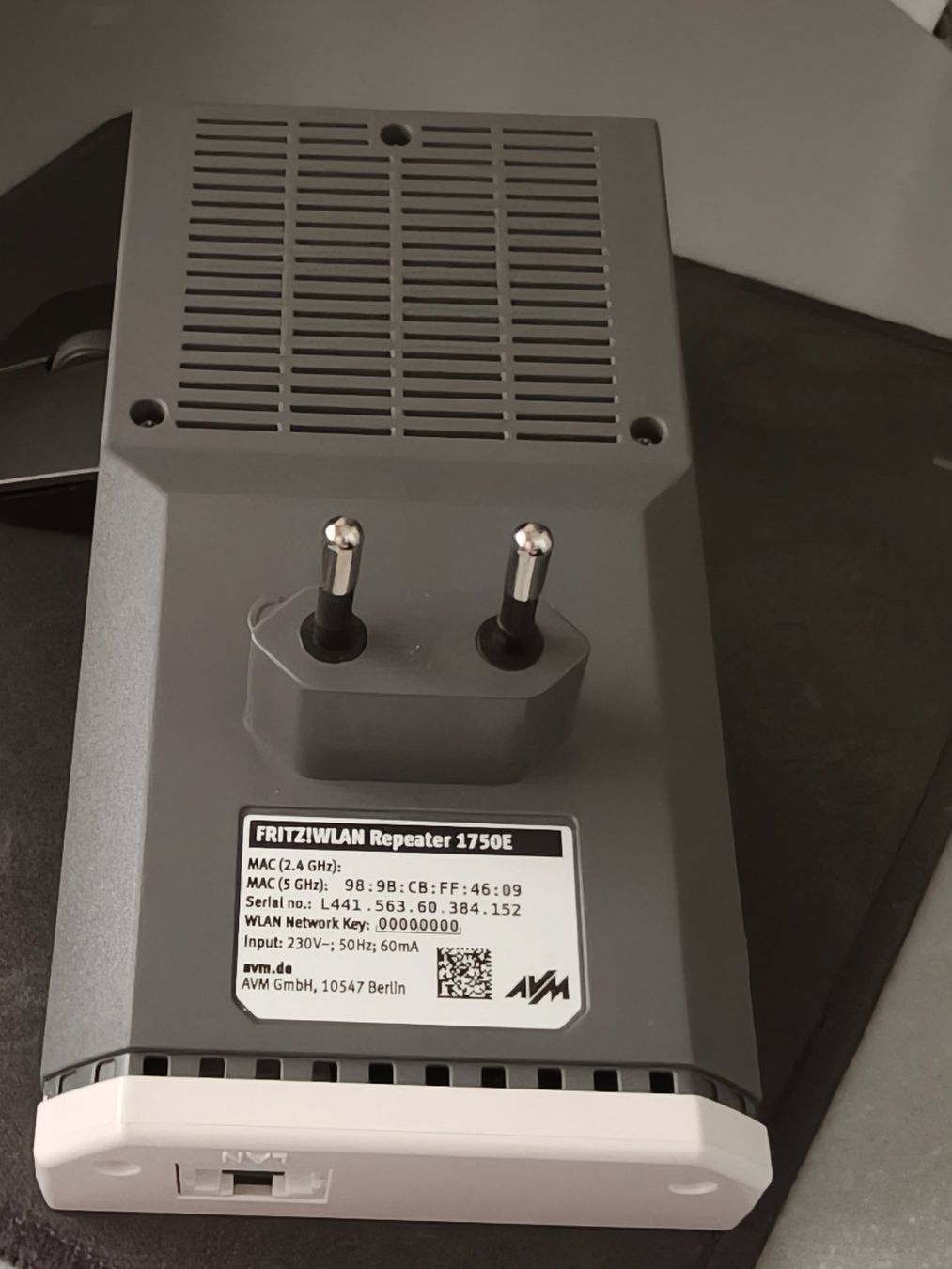 FRITZ! WLAN Repeater 1750E (Gebraucht) in Burgdorf für CHF 25 – mit ...
