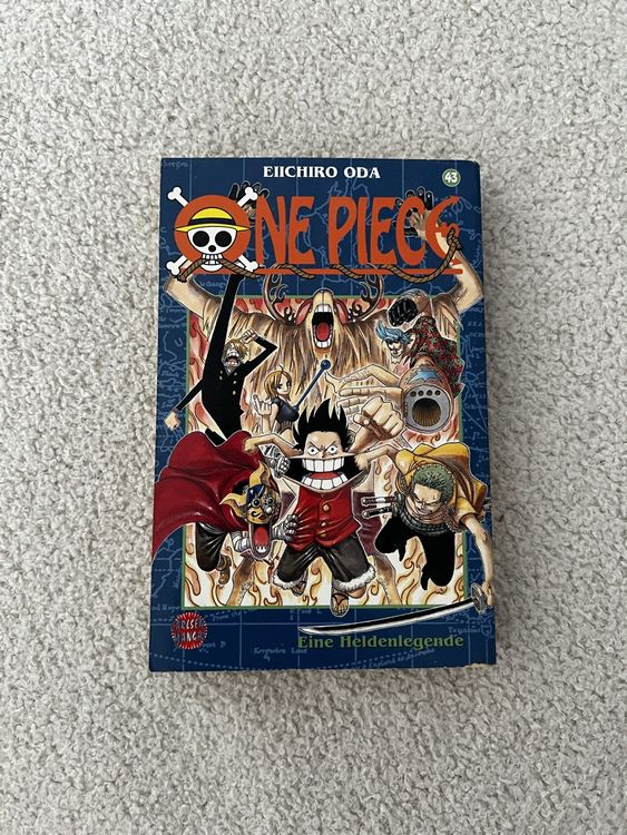 One Piece Manga Band 43 Heldenlegende Occasion (Gebraucht) in Bettlach ...