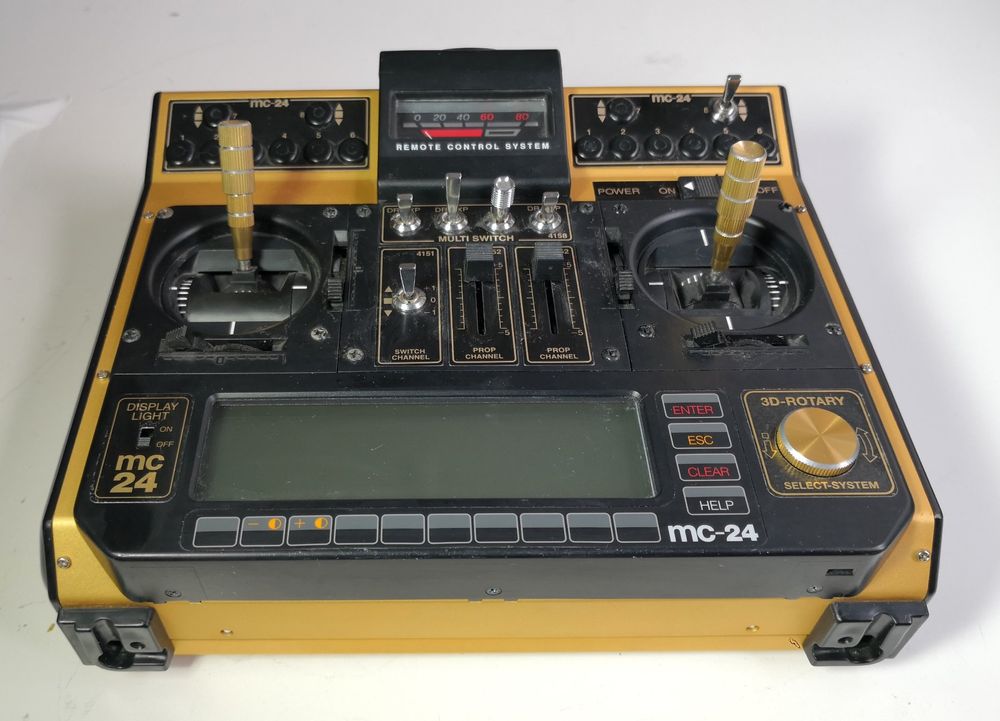 Graupner mc-24 GOLD EDITION, RC Fernbedienung Sender (Gebraucht) in Luzern für CHF 192 – mit ...