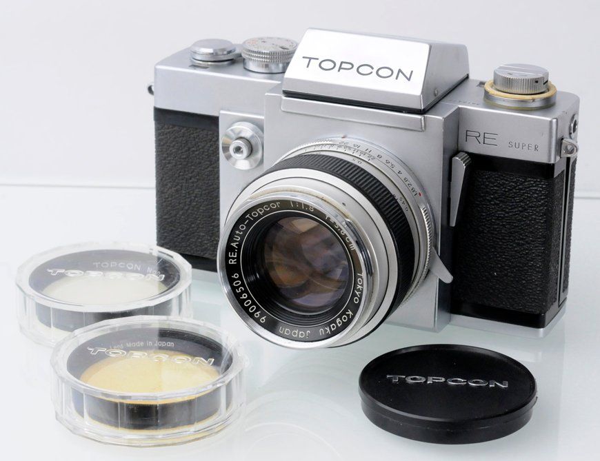 Topcon RE Super. Ein Meilenstein der Kamerageschichte.Selten (Defekt ...