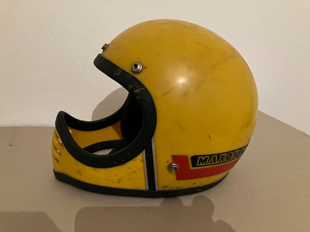 Motocrosshelm Motorradhelm antik | Kaufen auf Ricardo