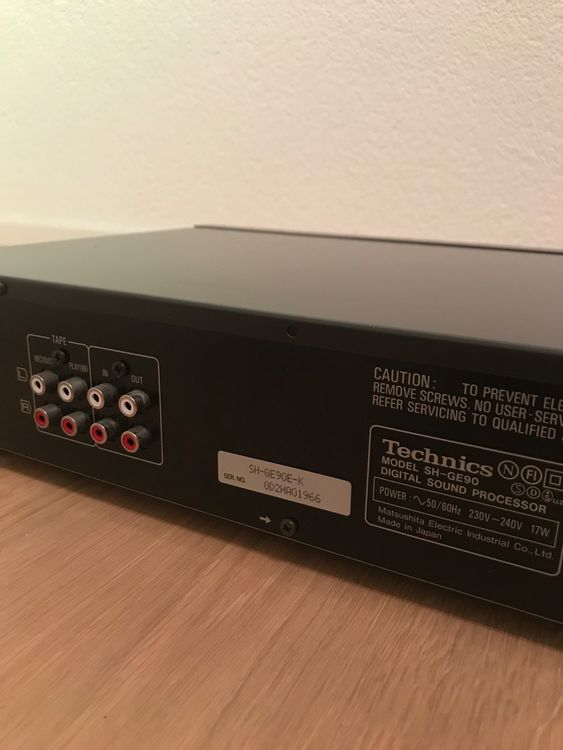 Technics SH-GE 90 Digital Sound Processor Equalizer High End (D ...