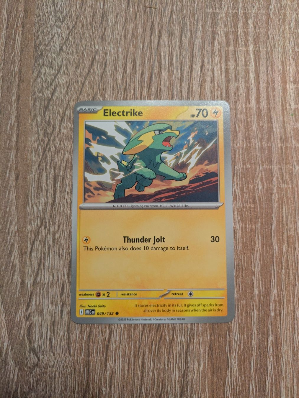 ELECTRIKE, MEGA EVOLUTION, MEG49, 2025, COM, ENG, NM / MT (Gebraucht ...