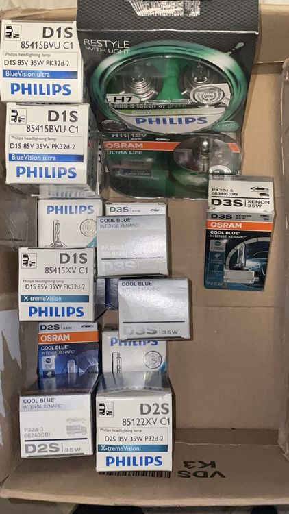 Philips H7 Color Vision Green – 2er-Pack | 12V 55W (Neu und ...