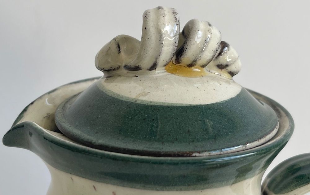 Margrit LINCK-DAEPP (1897-1983) Keramik Krug mit Deckel (Gebraucht) in Root für CHF 35 – mit ...