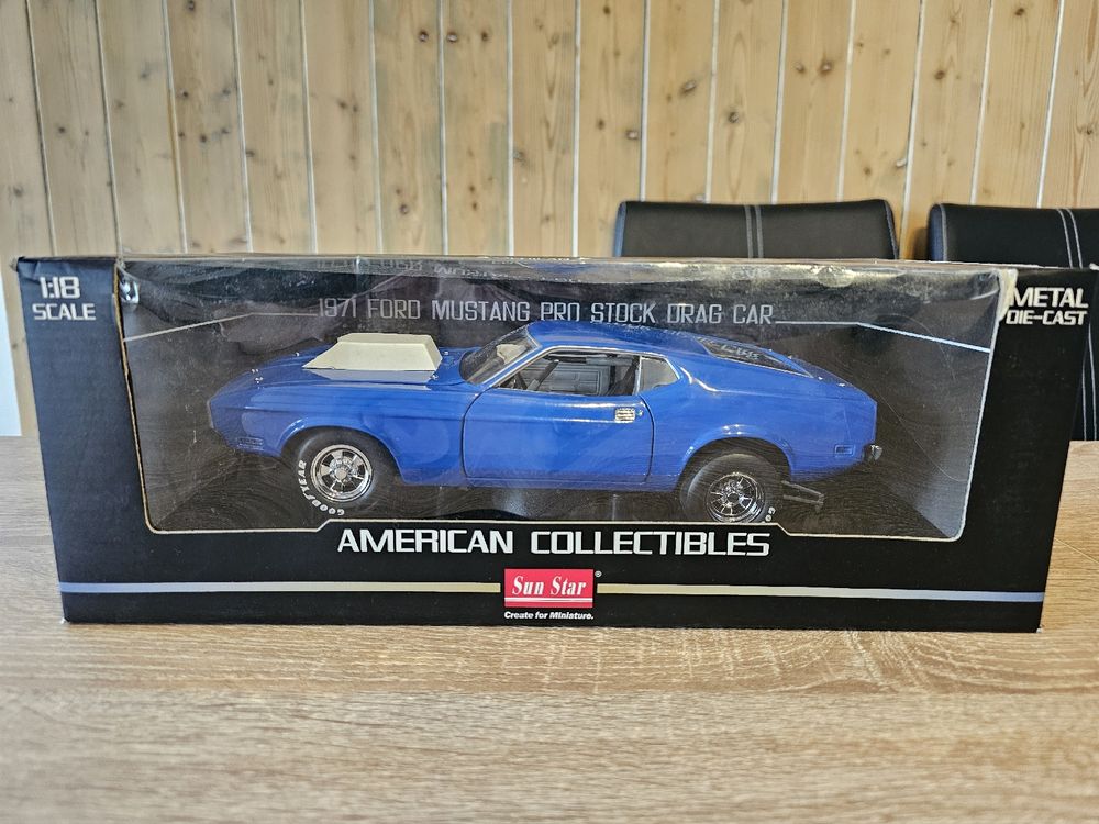 71'Ford Mustang Pro Stock Drag Car 1:18 (Gebraucht) in Goldingen für ...
