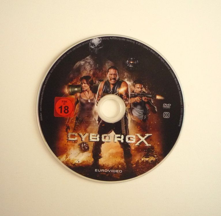 Cyborg X (Nur DVD-Disc) Actionfilm mit Danny Trejo | Kaufen auf Ricardo