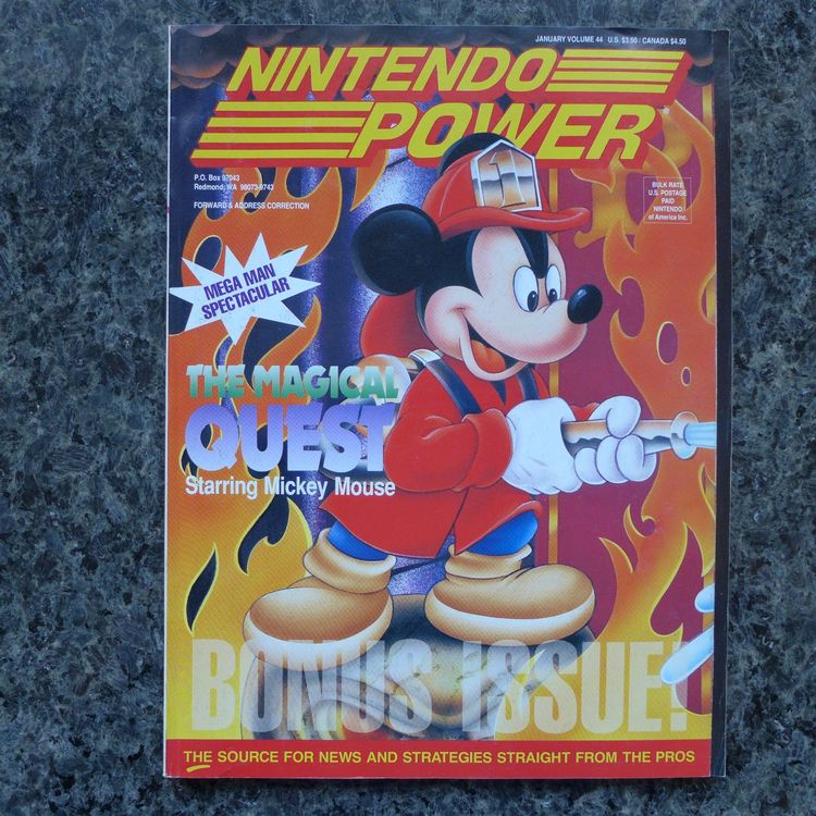 micky maus - mega man - nintendo power magazin (Gebraucht) in hinwil ...