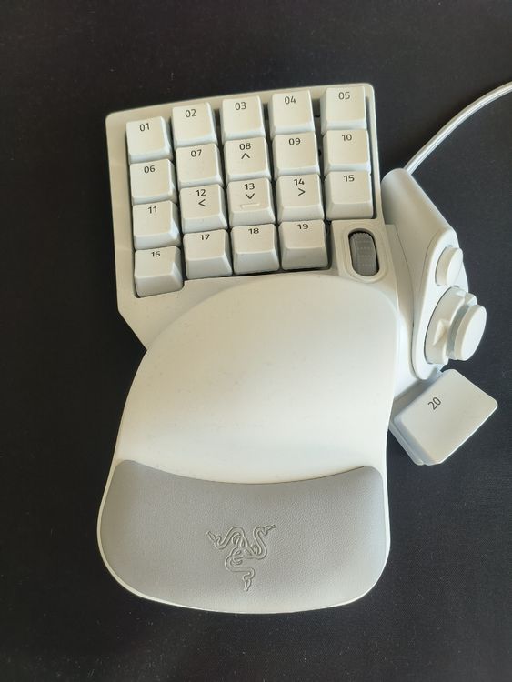Razer Tartarus Pro Gaming Keypad weiss Top Zustand | Kaufen auf Ricardo