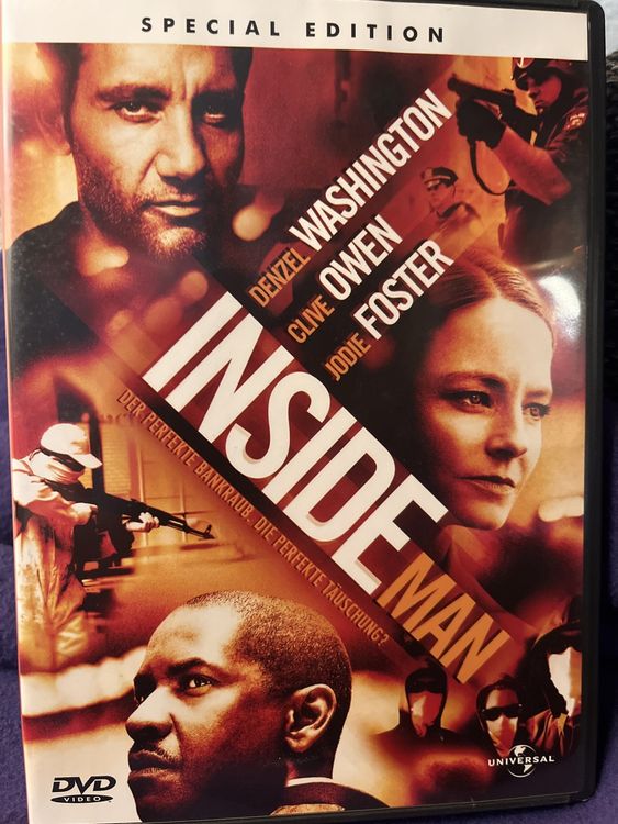 DVD „Inside Man“ Special Edition (Gebraucht) in Embrach für CHF 1 – mit ...