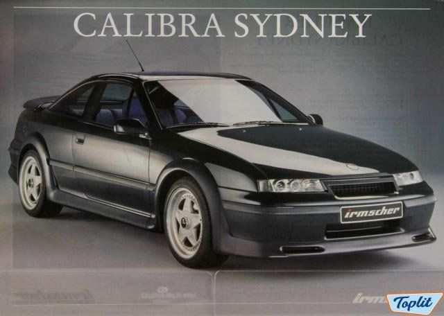 SONDER FLYER IRMSCHER OPEL CALIBRA SYDNEY - 1993 - DE (Gebraucht) in ...