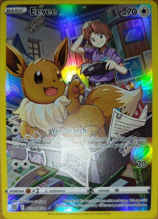 Carte pokémon Evee secret holographique | Kaufen auf Ricardo