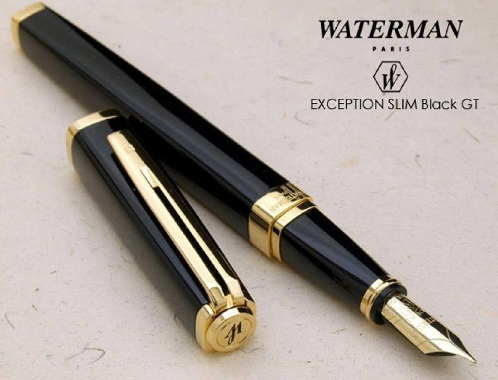 Waterman Exception Slim Füllfederhalter GT (NEU) (Neu und ...