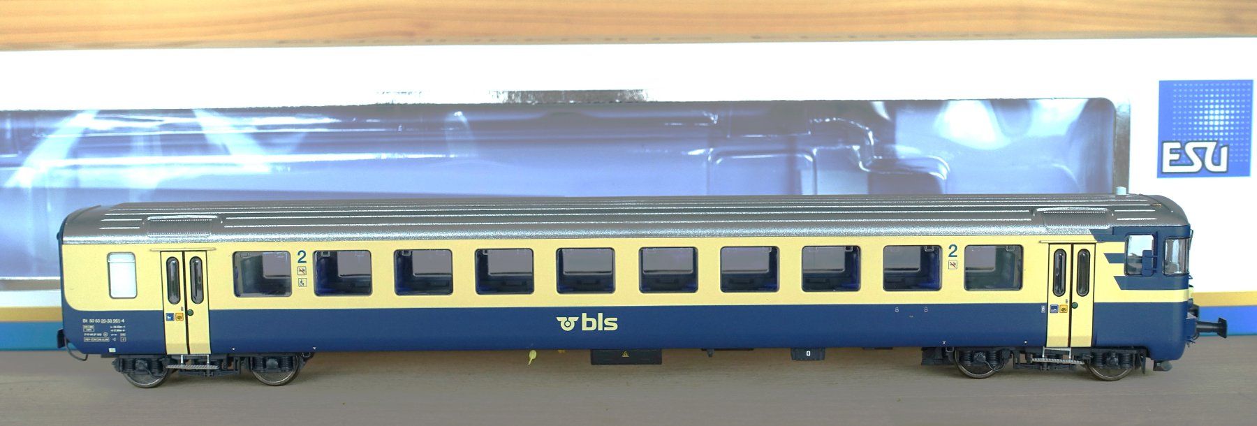 BLS Bt 20-33951, Steuerwagen, ESU Art. 36650, AC/DC digital. (Neu ...
