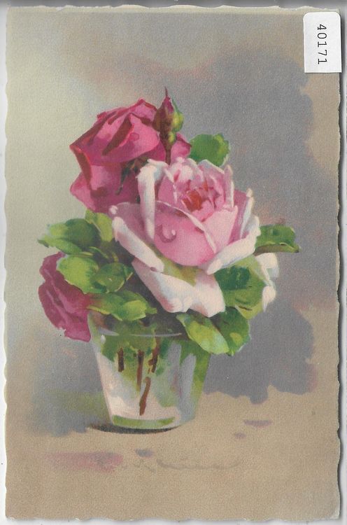 Catharina Klein - Rosen im Glas - Litho | Kaufen auf Ricardo