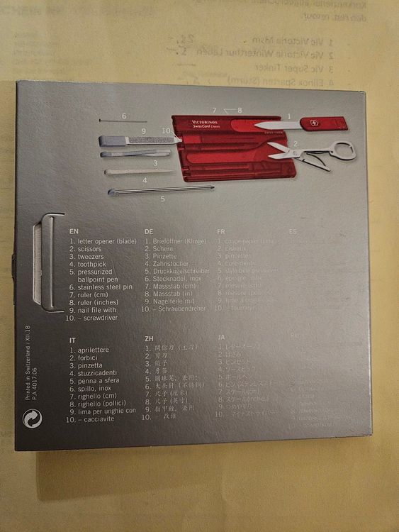 Victorinox Swiss Card | Kaufen auf Ricardo