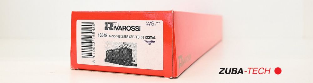 Rivarossi 16548 E-Lok Ae 3/5 I SBB H0 GS Analog mit OVP (Gebraucht) in ...