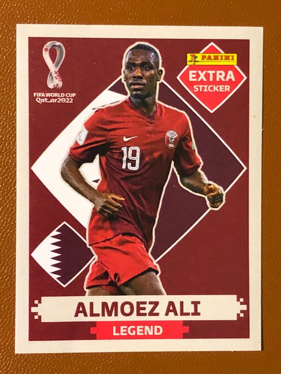 Panini WM 2022 Extra Sticker Almoez Ali Legend | Acheter sur Ricardo