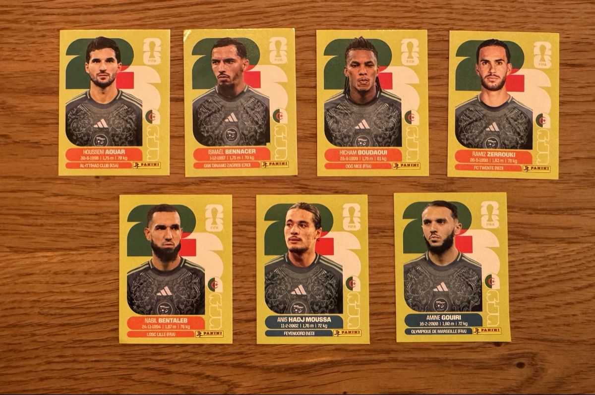 Panini Sticker WM 2026 ALG (Neu (gemäss Beschreibung)) in Oberwil-Lieli ...