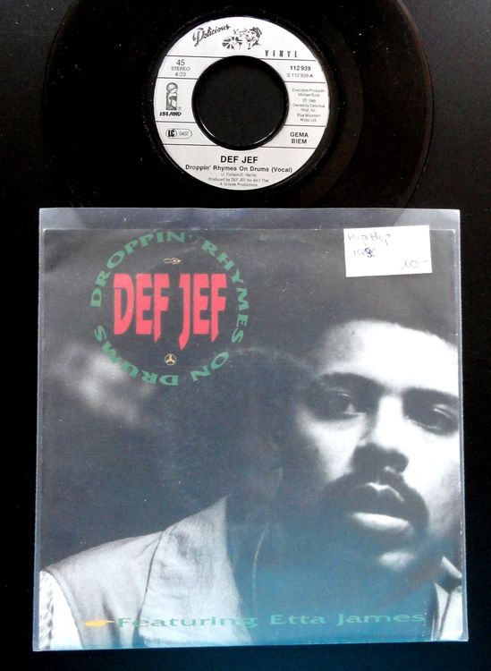 SI DEF JEF droppin' rhymes on drums 1989 HIP HOP (Gebraucht) in Kesswil ...