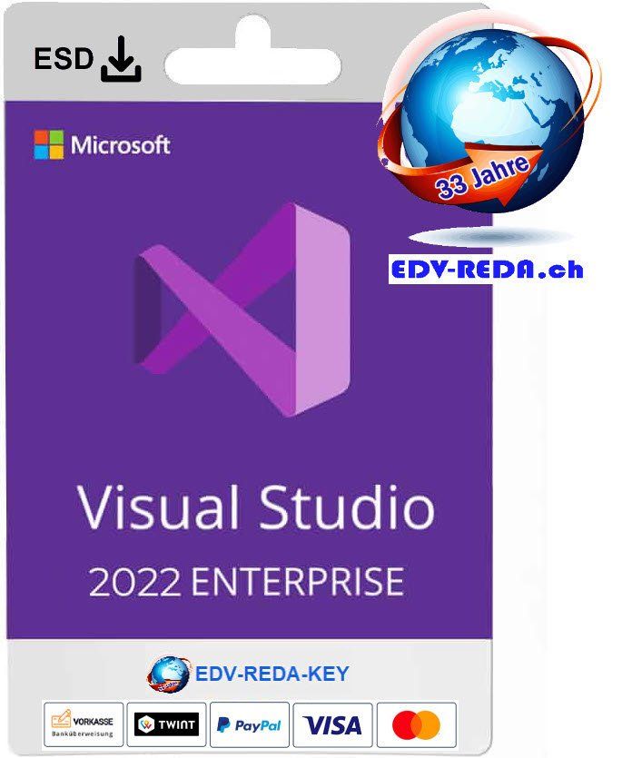 Visual Studio 2022 Enterprise (Neu (gemäss Beschreibung)) in Langenthal für CHF 26 – mit ...