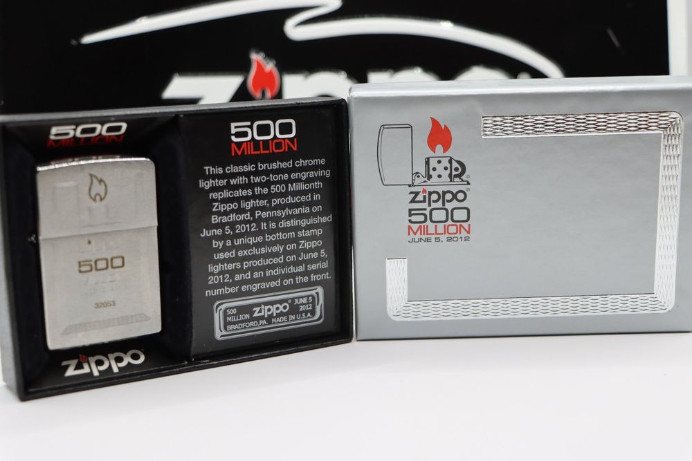 Zippo® 500 Million Limited Edition 32053/50000 NEW | Kaufen auf Ricardo