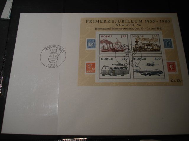 Norwegen FDC 1980, Block Transportmittel | Kaufen auf Ricardo